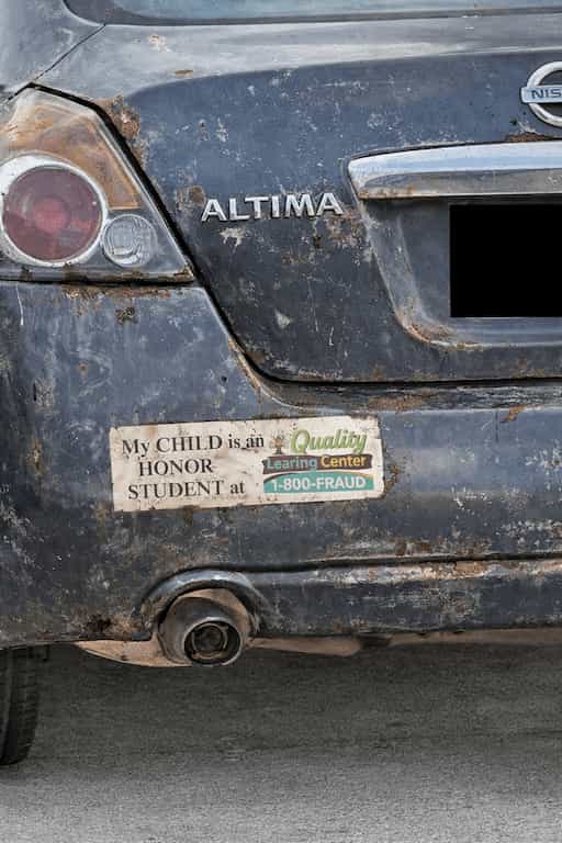 "Quality Learing Center Honor Student" Bumper Magnet – Alpha Merch